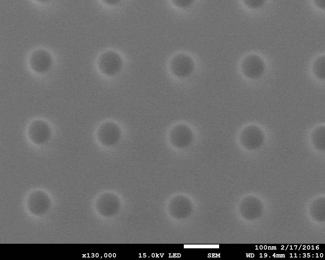 BOE etching of SiO2 with CSAR 62 mask – Techpoint 久理企業